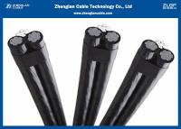 China 0.6 / 1KV 2*25sqmm 35sqmm 50sqmm Overhead Insulated Cable Aluminum Conductor Material for sale