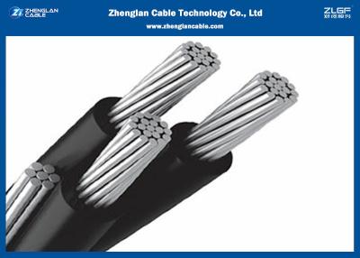 China JKLHY-0.6/1 Low Voltage Aerial Bundled Cable PE Insulation Aerial Insulation Line With 4C for sale