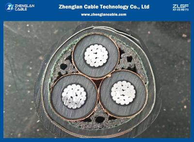 China Pvc Sheathed 3Cx95sqmm 19/33kv Xlpe Insulated Copper Wire for sale