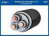 China 33KV Cu XLPE SWA PE 3x95SQMM Medium Voltage Power Cables for sale