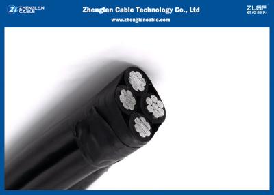 China 0.6 / 1 Kv Xlpe Covered Aluminum ABC Overhead Insulated Cable for sale