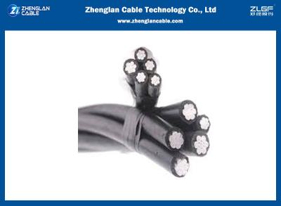 China AAC/XLPE AAAC/XLPE 3Cx25 1x16 NA1Cx25sqmm Aerial Insulated Cable for sale