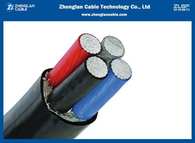 China IEC60502-1 aluminum 4x6sqmm Low Voltage Power Cable Pvc Sheathed for sale