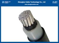 China Triple Layer 25KV 1Cx185qmm Spaced Aerial Cable AAC / XLPE / HDPE for sale