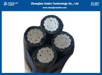 China AAC Conductor XLPE Fully Insulated 1kv Four Core ABC Cable for sale