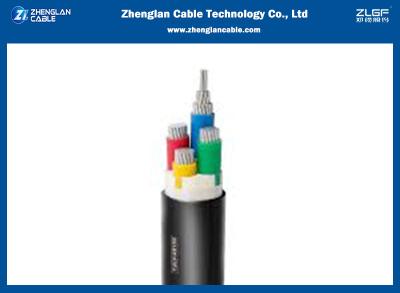 China XLPE Insulated AL Sheathed Low Voltage Power Cable 3x150+1x70sqmm for sale