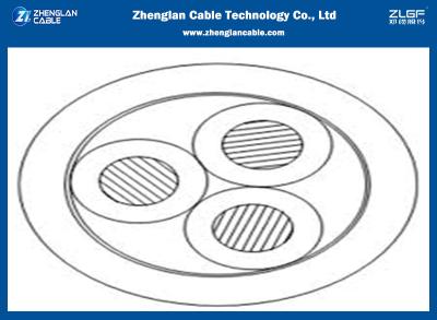 China 0.6/1KV 3 Core Low Voltage Power Cable CU/XLPE/PVC 3x50sqmm BS5467 for sale