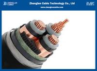 China Multiconductor XLPE Insulated Copper Cable 6/10kv 3x50sqmm Cu/Xlpe/Cts/Pvc for sale