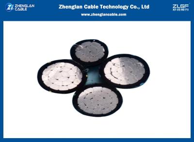 China 0.6/1kv PVC XLPE Conductor Triplex Quadruplex Druplex ABC Cable IEC60502-1 for sale