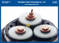 China Copper Or Aluminum Conductor Medium Voltage Power Cables 26/35KV XLPE 3X240mm2 IEC60502-2 for sale