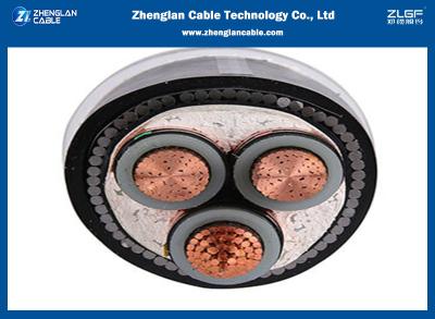 China 3*2.5~3*500mm2 0.6/1KV Three Cores LV Power Cable XLPE Armored Cable for sale