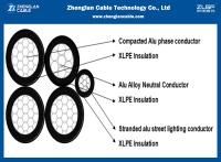 China 1KV To 35KV Al 3x95mm2+1x70mm2 Service Drop Cable XLPE/PVC/PE Insulated IEC60502 for sale