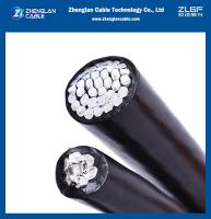 China Aluminum AAC PVC Covered Overhead Insulated Cable DIN 48201 for sale