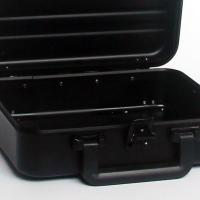 China Pure Aluminum Case Small Carrying Box Black for sale
