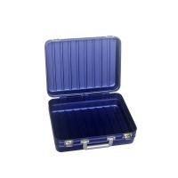 China 100% Pure Aluminum Hard Case Blue Aluminum Molded Carrying Box for sale