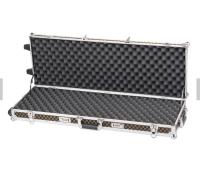 China Black Aluminum Hard  Case , Army Gun Carrying Case For Packing Guns for sale