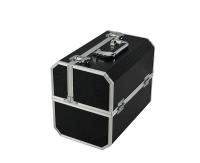China 3 in 1 Aluminum Cosmetic Cases, Aluminum PU Cosmetic Carrying Case for sale
