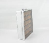 China 15 Pcs Aluminum Watch Display Case , Acrylic Watch Storage Box MS-Wat-06 for sale