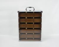 China 15 Pcs Aluminum Watch Display Case , Acrylic Watch Storage Box MS-Wat-06 for sale