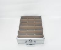 China 15 Pcs Aluminum Watch Display Case , Acrylic Watch Storage Box MS-Wat-06 for sale