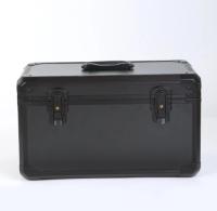 China Light Weight Black Aluminum Tool Storage Box With Shoulder for sale