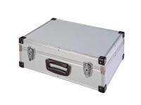 China 3 In 1 Aluminum Hand Tool Boxes ABS Light Weight Silver for sale