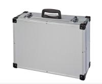 China 3 In 1 Aluminum Hand Tool Boxes ABS Light Weight Silver for sale