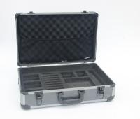China Customized Hard Aluminum Carry Case With Inside Die Cut Foam Slot for sale
