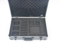 China Customized Hard Aluminum Carry Case With Inside Die Cut Foam Slot for sale
