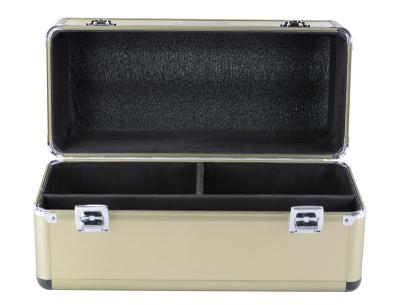 China Rose Golden Aluminum Carrying Cases For Helicopter Drone Controller Case for sale