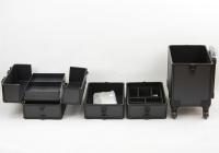 China Aluminum Trolley Makeup Case/Pro Makeup Case with Locks and Dividers for Secure and Organized Storage for sale
