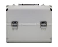 China Big Aluminum Cosmetic Cases Professional Makup Carrying Box For Artists for sale