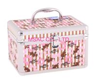 China Custom Aluminum Beauty Cases Aluminum Hair Dressing Cases ,Disney Beauty Cases For Sale for sale