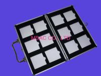 China Customized Stone Sample Box MS-S-13 Aluminum Display Case Fireproof For Display for sale