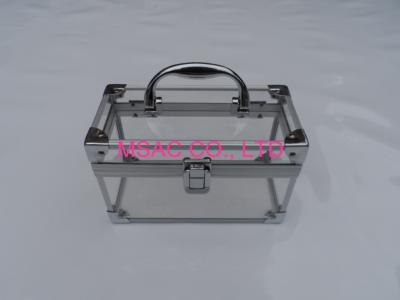 China Acrylic Cosmetic Cases and Cosmetic Carry Cases with Multi Color for sale