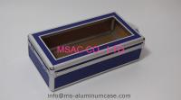 China Three Color Aluminum Case For Packing Shoes,Sliver, Black and Blue. for sale
