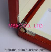 China Empty Aluminum Poker Chip Case Custom Poker Chip Display Case 389 X 200 X 69mm for sale