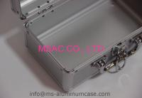 China Silver Aluminum Case Total Empty Case For Carry Equipment And Tools for sale