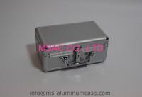 China Silver Aluminum Case Total Empty Case For Carry Equipment And Tools for sale