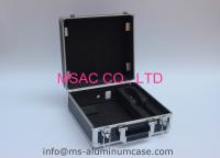 China Black Aluminum Case For Equipment Aluminumm Equipment Carrying Case With Holes for sale