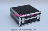 China Black Aluminum Case For Equipment Aluminumm Equipment Carrying Case With Holes for sale
