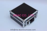 China Black Aluminum Case For Equipment Aluminumm Equipment Carrying Case With Holes for sale