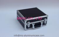 China Black Aluminum Case For Equipment Aluminumm Equipment Carrying Case With Holes for sale