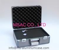 China Iron Gray Aluminium RC Carry Case , Lockable Aluminum Drone Case for sale