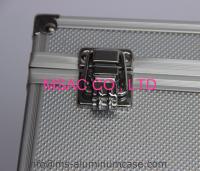 China Silver Diamond Aluminum Briefcase Tool Box , Light Weight Lockable Aluminium Case for sale