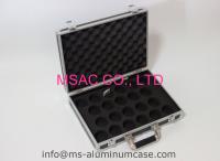 China Moistureproof Aluminum Briefcase Tool Box , Snooker Aluminium Storage Case for sale