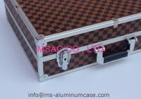 China Aluminium Carry Case With Foam Insert , Big Space Custom Aluminum Briefcase for sale