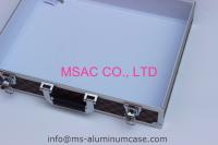 China Aluminium Carry Case With Foam Insert , Big Space Custom Aluminum Briefcase for sale