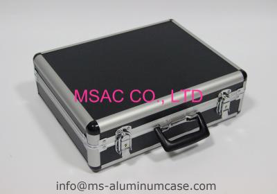 China Equipment Strong Aluminum Hard Case Black Fireproof Panel One Lock For Security for sale