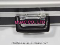 China Equipment Strong Aluminum Hard Case Black Fireproof Panel One Lock For Security for sale